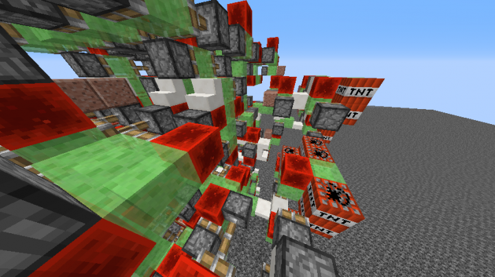 proto type redstone mech Minecraft Map