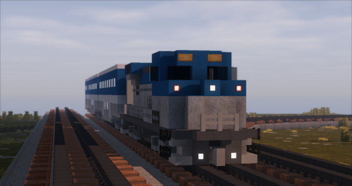 Amtrak Dash 8-32BWH Surfliner Minecraft Map