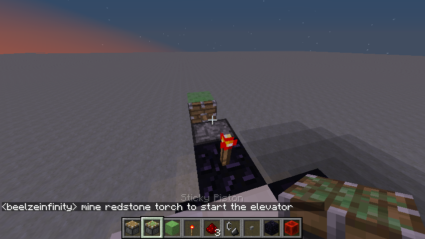 redstone rocket Minecraft Map