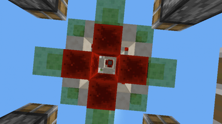 redstone rocket Minecraft Map