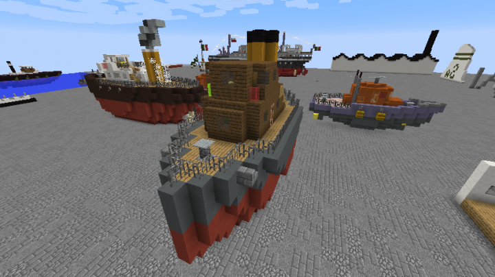tugboat (1910) Minecraft Map