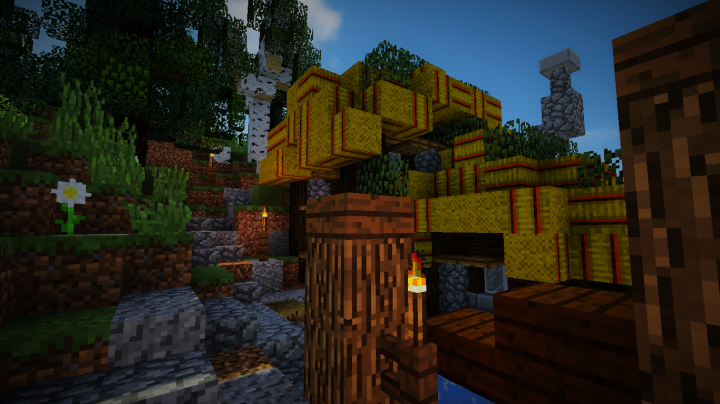 Small Beach Village Minecraft Map