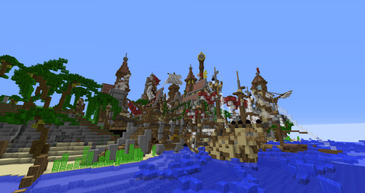 S.P - Pirate Island Minecraft Map