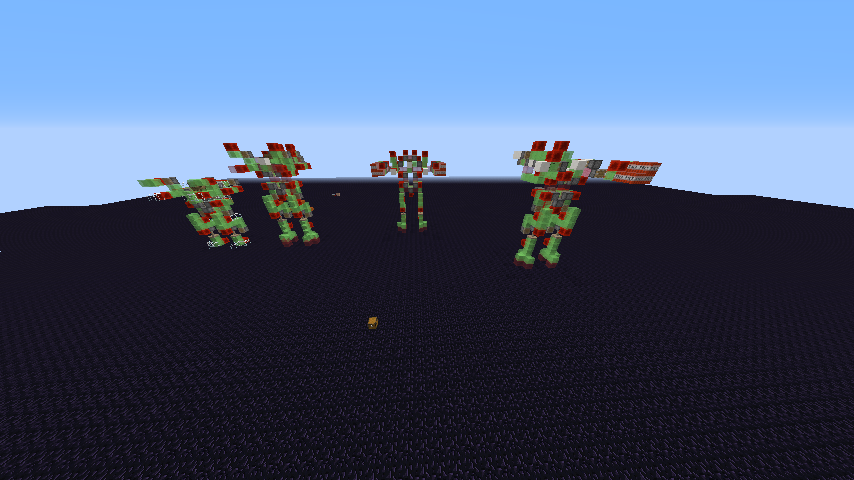 mini battle mechs (1.8+) Minecraft Map