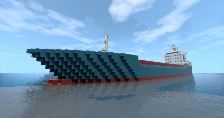 Vinashin Cargo Ship Minecraft Map