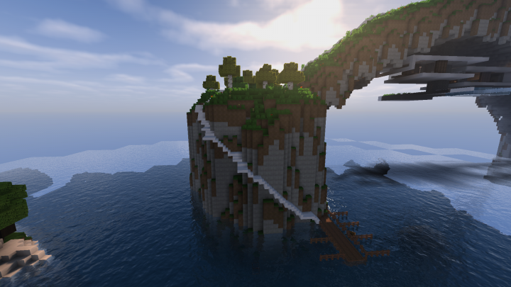 the hanging house by Ivan734 Minecraft Map