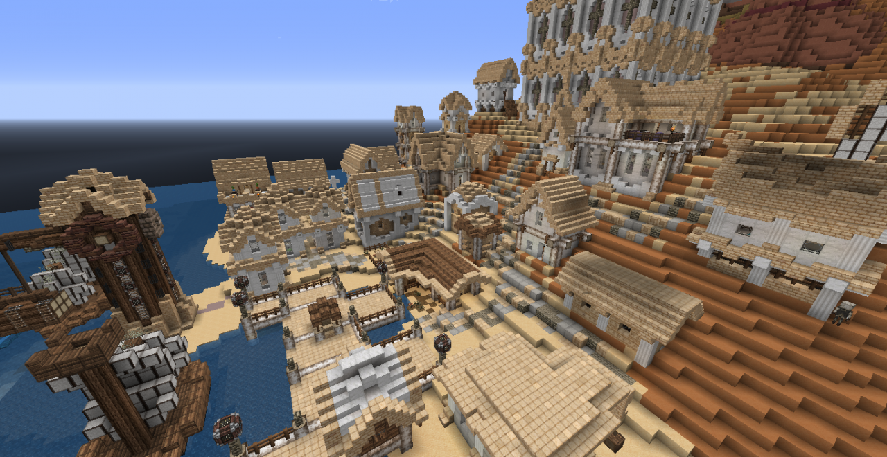 SummerSide Harbour Minecraft Map