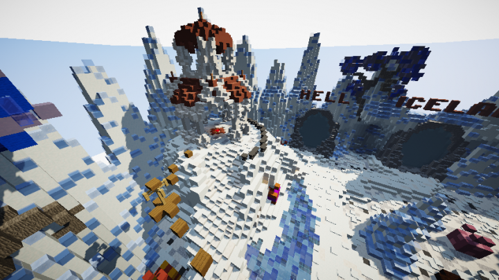 Winter Spawn | KitBattle Minecraft Map
