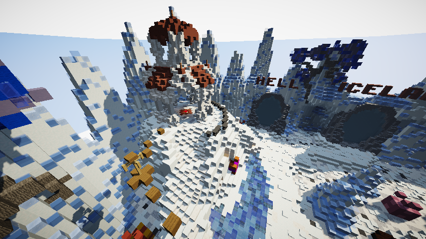 Winter Spawn | KitBattle Minecraft Map
