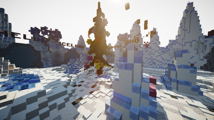 Winter Spawn | KitBattle Minecraft Map