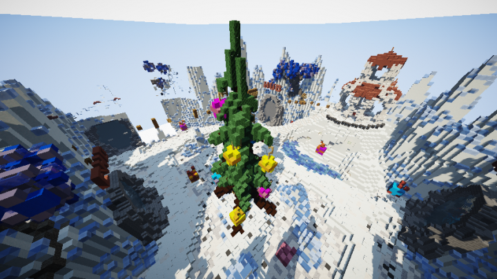 Winter Spawn | KitBattle Minecraft Map