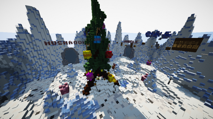 Winter Spawn | KitBattle Minecraft Map