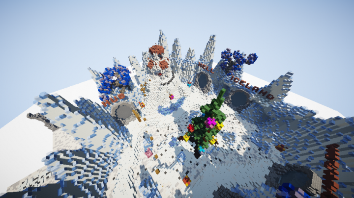 Winter Spawn | KitBattle Minecraft Map