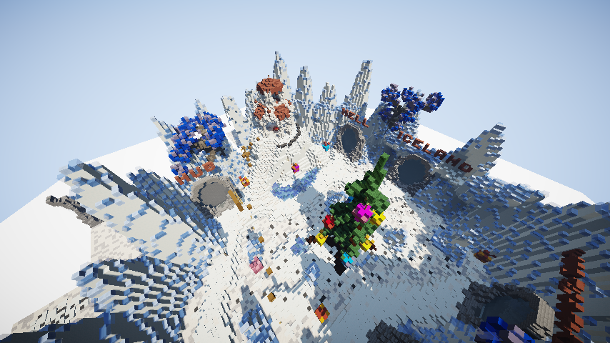Winter Spawn | KitBattle Minecraft Map