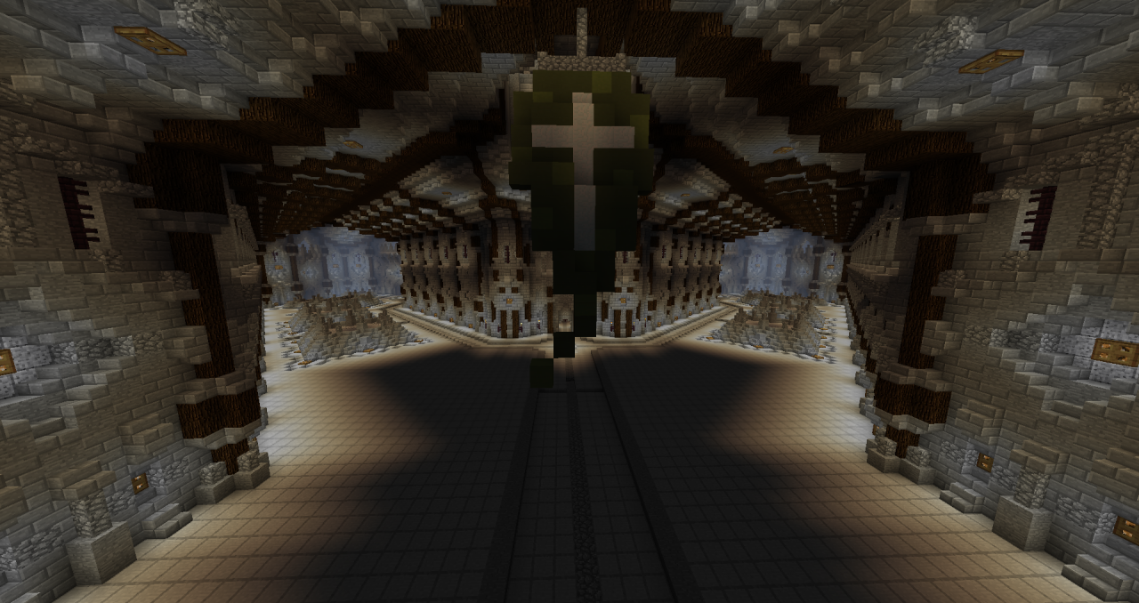 Epic Castle With Underground System Minecraft Map