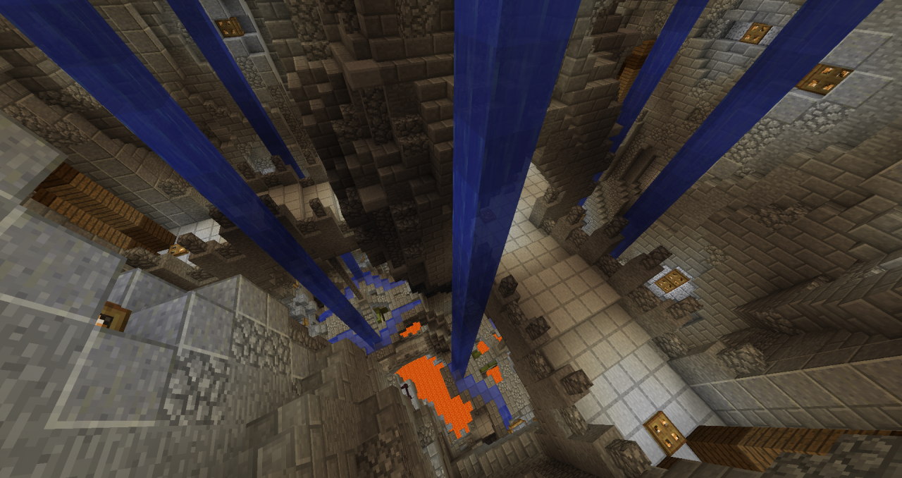 Epic Castle With Underground System Minecraft Map