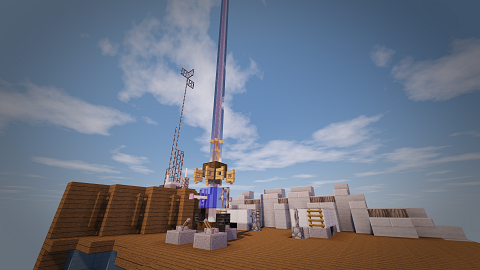 The ULTIMATE Stark Tower Build -Survival Vanilla SMP built- Minecraft Map