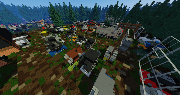 Scrap Yard / Salvage yard | World Of Keralis | Minecraft Map