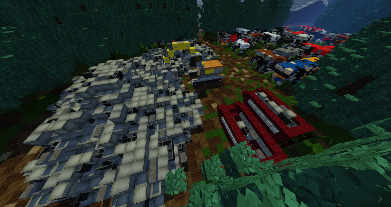Scrap Yard / Salvage yard | World Of Keralis | Minecraft Map