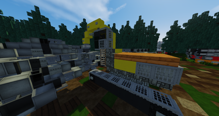 Scrap Yard / Salvage yard | World Of Keralis | Minecraft Map