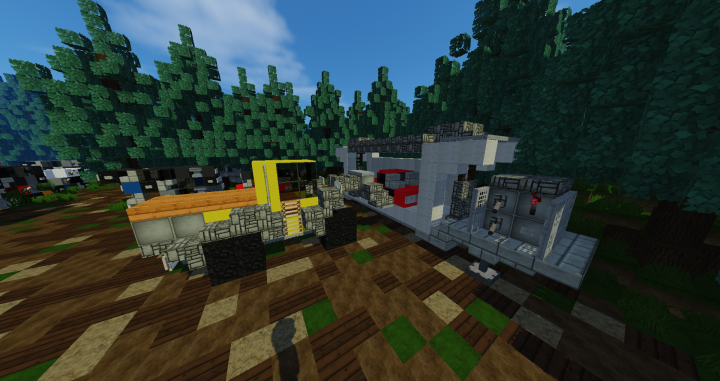 Scrap Yard / Salvage yard | World Of Keralis | Minecraft Map