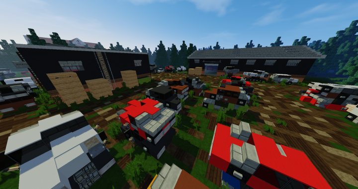 Scrap Yard / Salvage yard | World Of Keralis | Minecraft Map