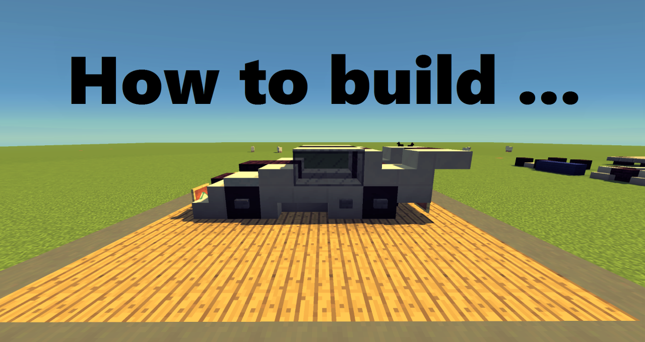How to build ... Sport car #2 Minecraft Map