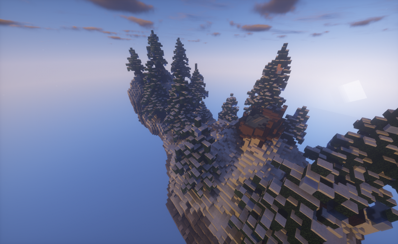 Snow Land Lobby Minecraft Map