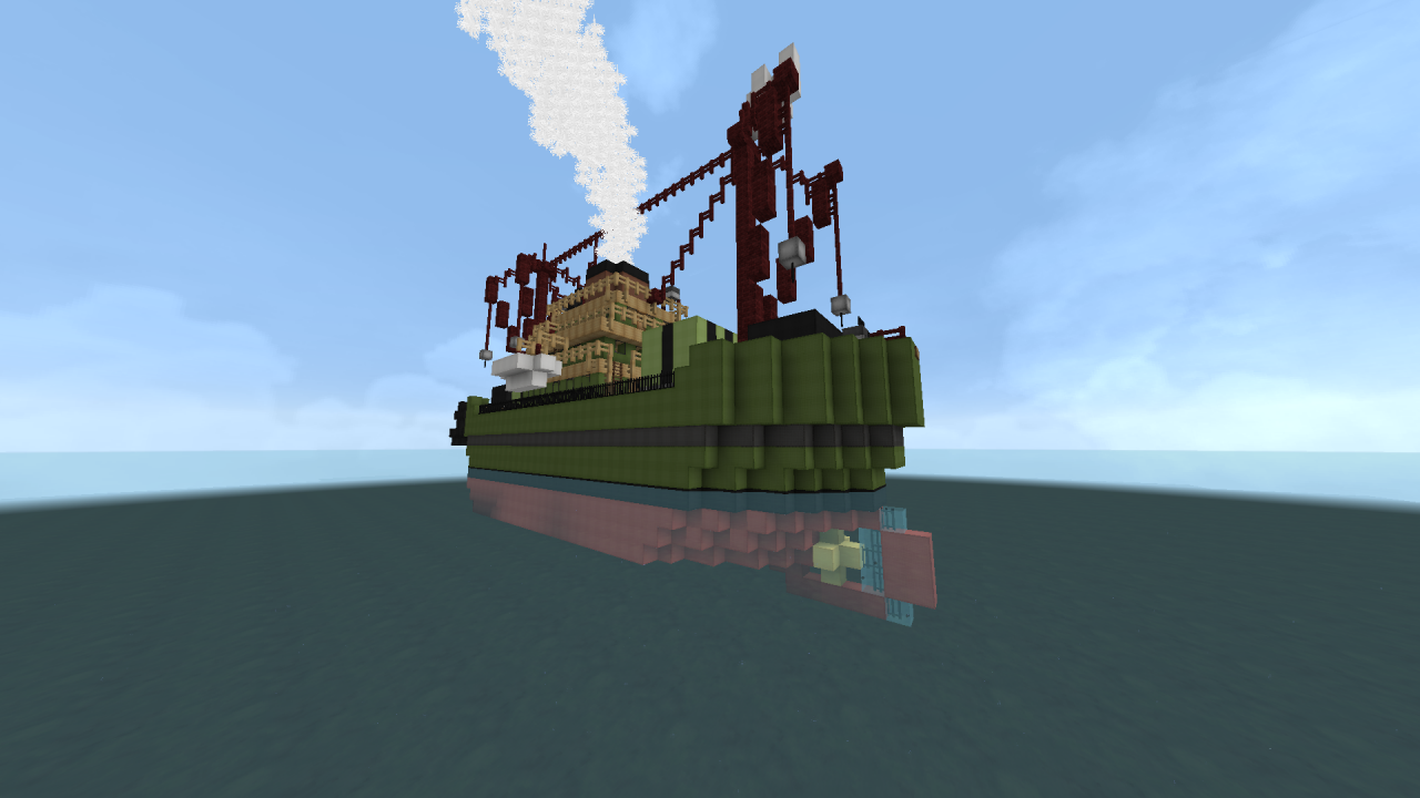 The "Liberty" Freighter Minecraft Map