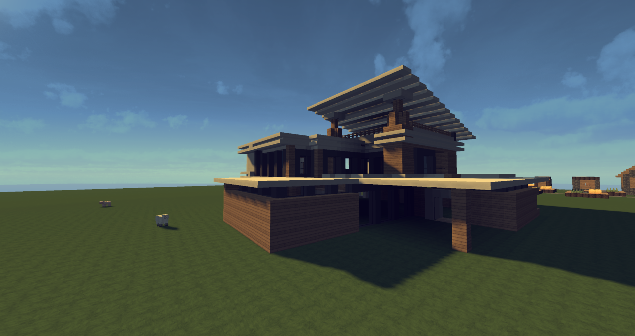 Modern House (no Interior Minecraft Map