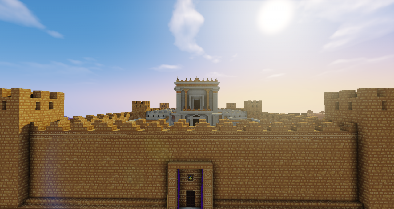Herod's Temple of Jerusalem Minecraft Map