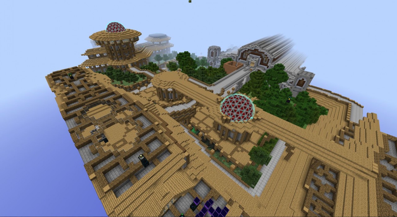 Feralol survival base FTB Minecraft Map