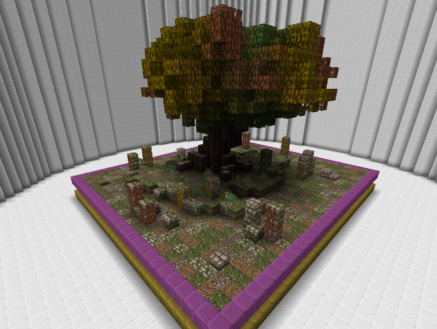 Autumn tree study Minecraft Blog