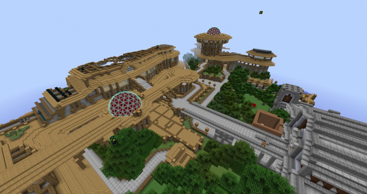 Feralol survival base FTB Minecraft Map