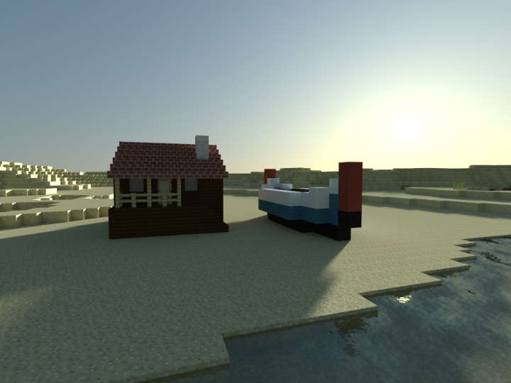 Cabana de Marinha Grande/Marinha Grande Hut Minecraft Map