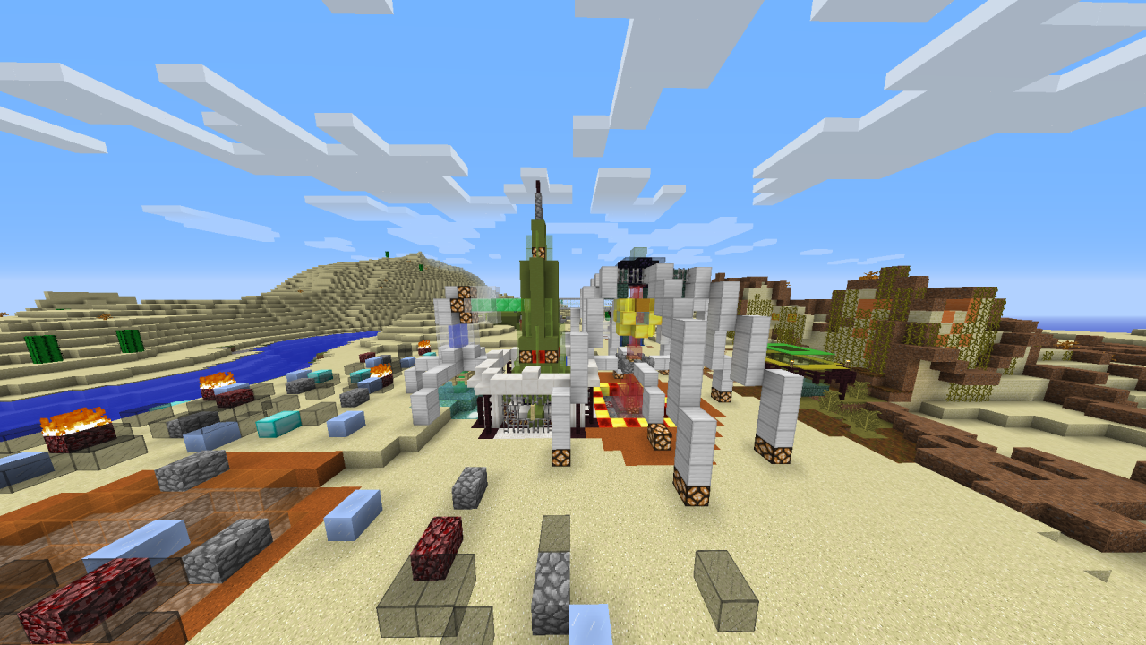 Tech-Base Minecraft Map