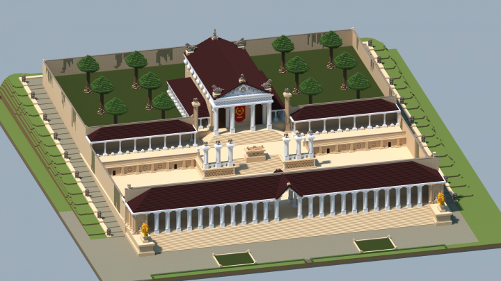 Sanctuary of Lenus (Mars) Minecraft Map