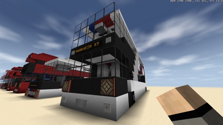 Modern Double Deck Coach Minecraft Map