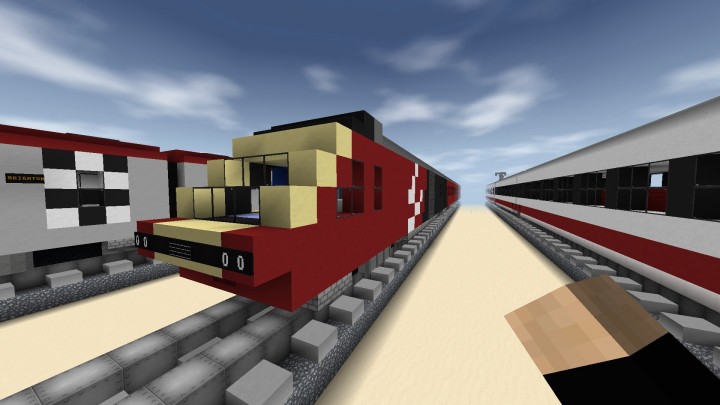 BR Class 43 HST (Intercity 125) Minecraft Map
