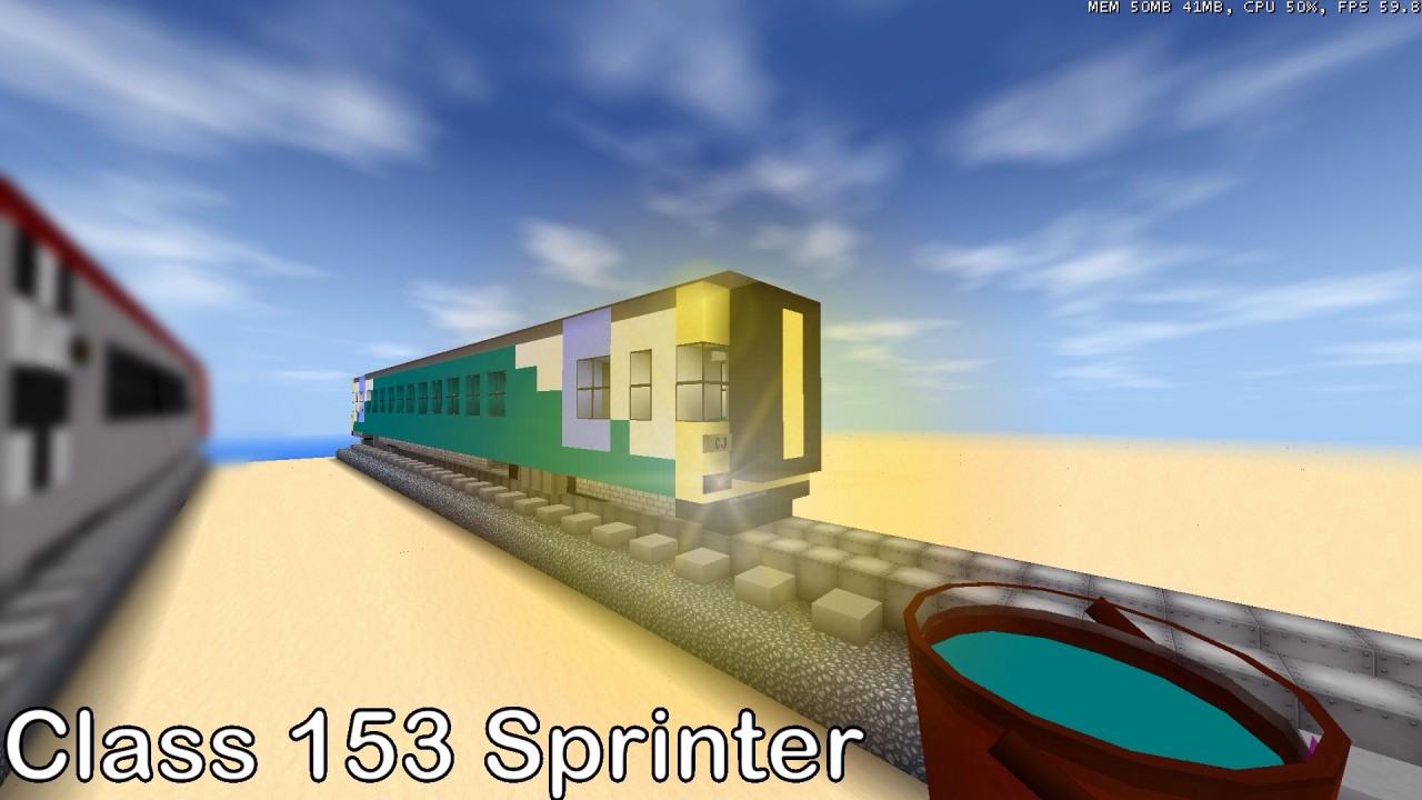 Class 153 Sprinter Minecraft Map