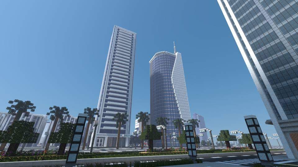 Realistic Modern City Minecraft Map