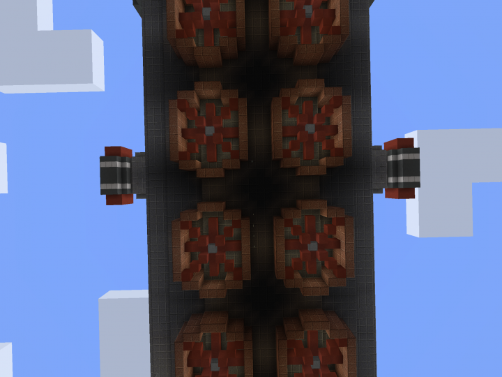 Airborne Mothership Carrier Minecraft Map