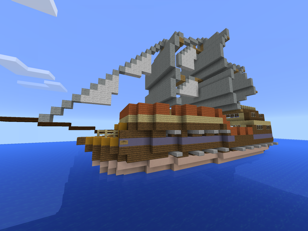 Pirate ship Minecraft Map