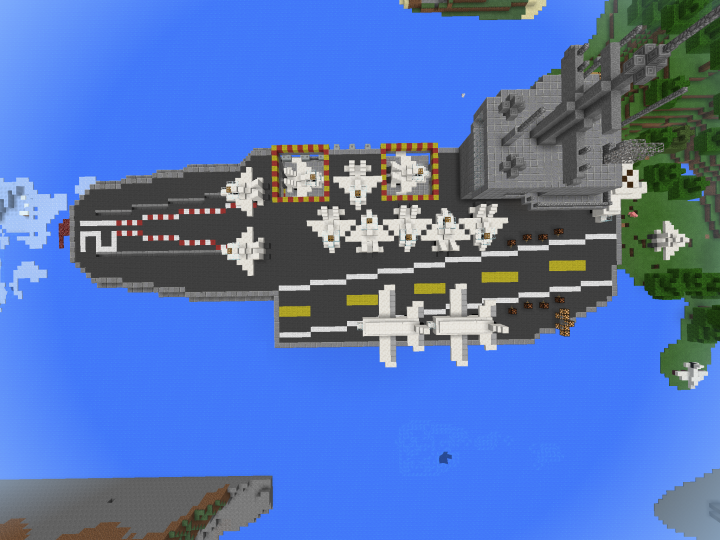 Aircraft Carrier Minecraft Map