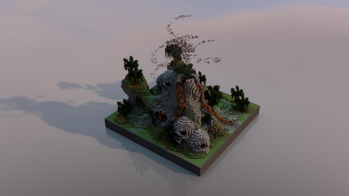 4 Spooky and Clean KOTH PVP Maps Minecraft Map