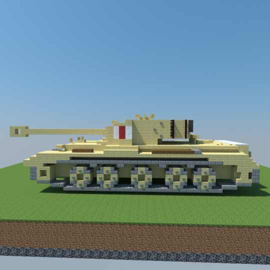 Comet Tank Minecraft Map