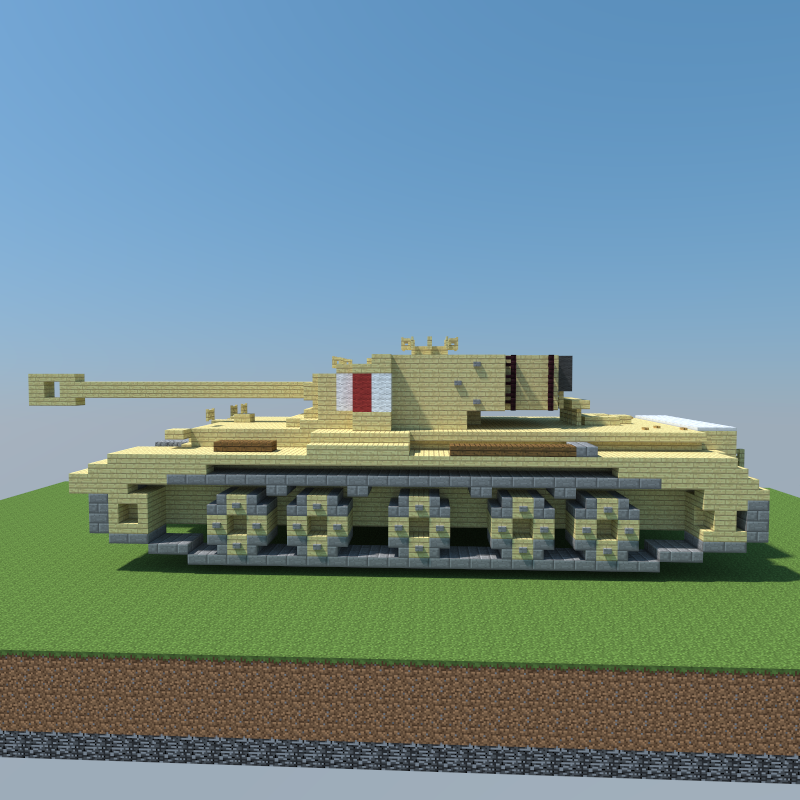 Comet Tank Minecraft Map