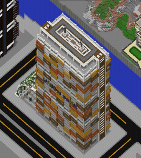 Union Bank Building Minecraft Map