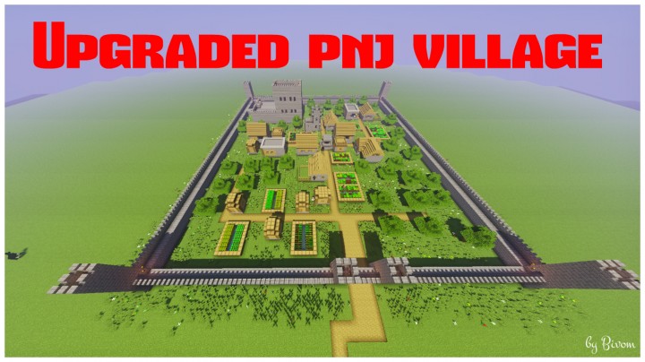 Upgraded pnj village Minecraft Map