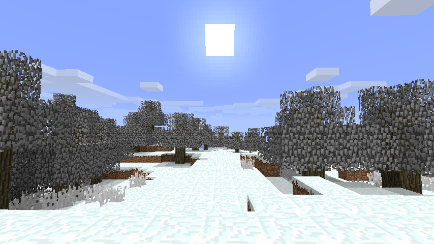 Beta 1.7.3 - Winter Pack Minecraft Texture Pack